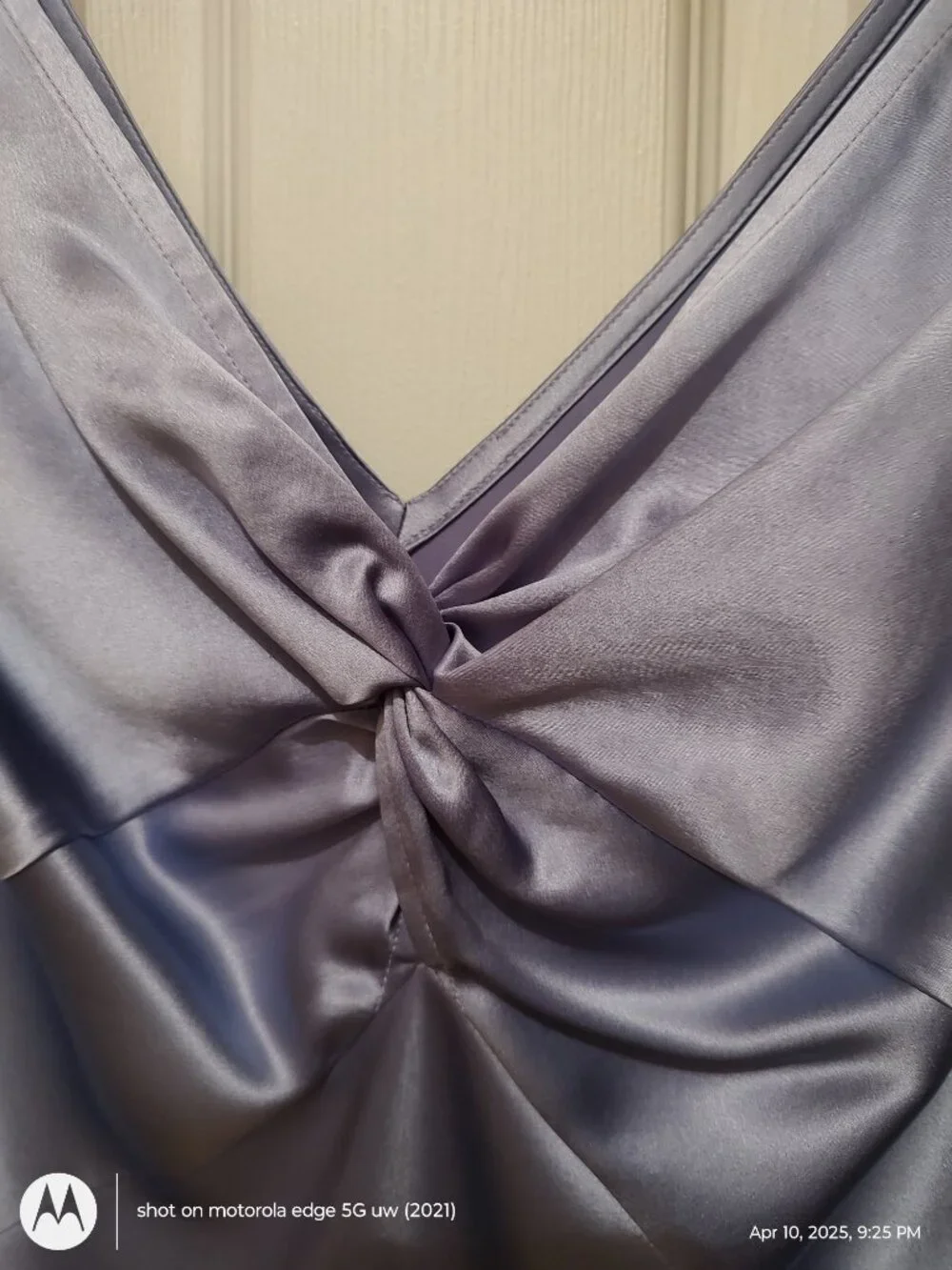 Talbots | Tops | Talbots 0 Silk Satin Top Twist Knot Front Empire Waist ...